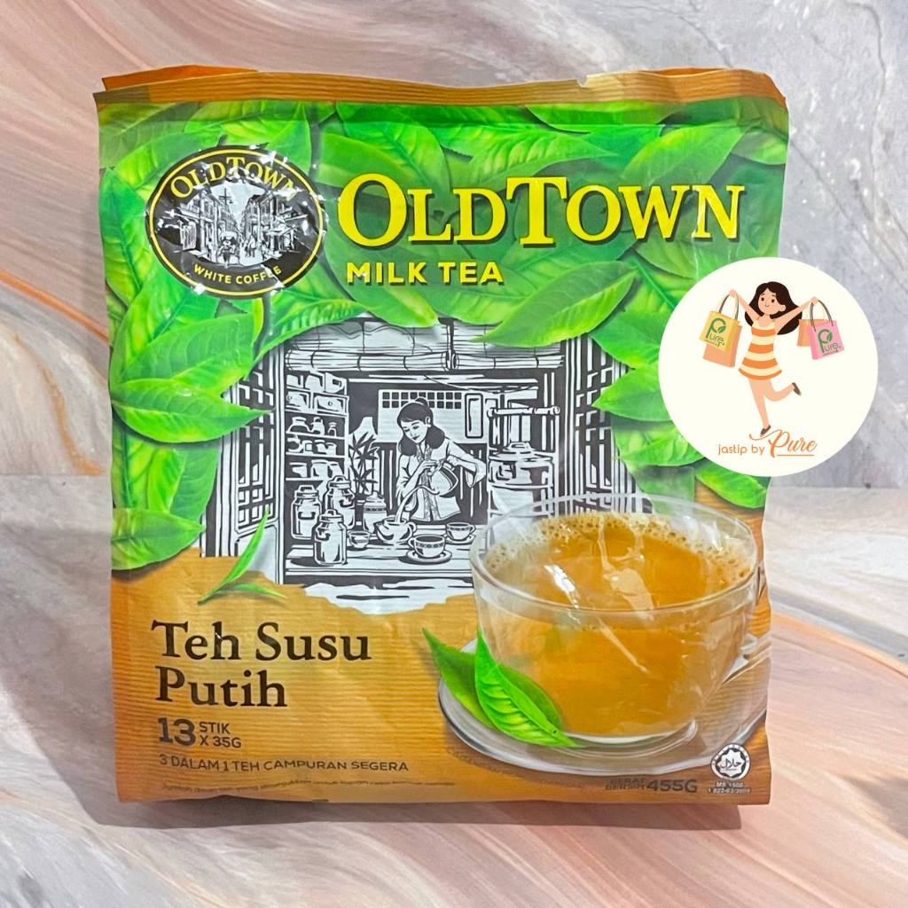 Jual Old Town White Milk Tea Teh Susu Putih isi 13 Sachets | Shopee ...
