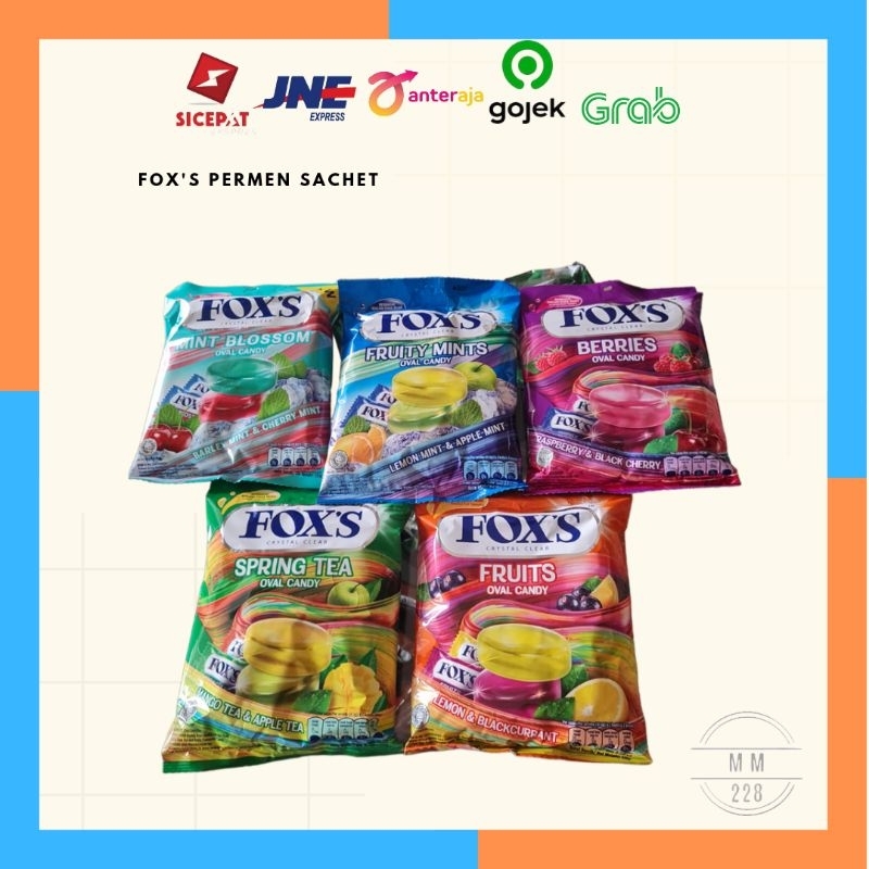 Jual Permen Fox foxs fruit mint | Shopee Indonesia
