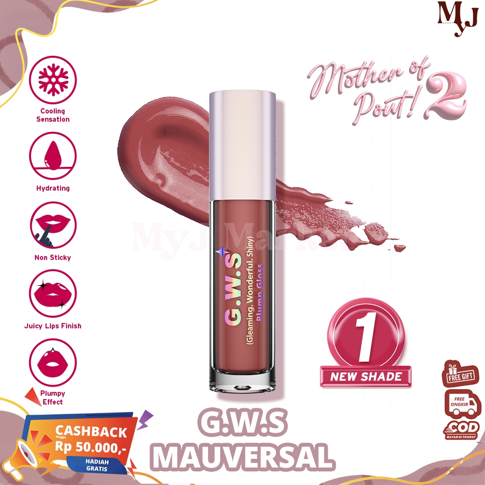 Jual [Made by Tasya Farasya] MOP - G.W.S (Gleaming, Wonderful, Shiny) Plump Gloss Vol.2 NEW ...