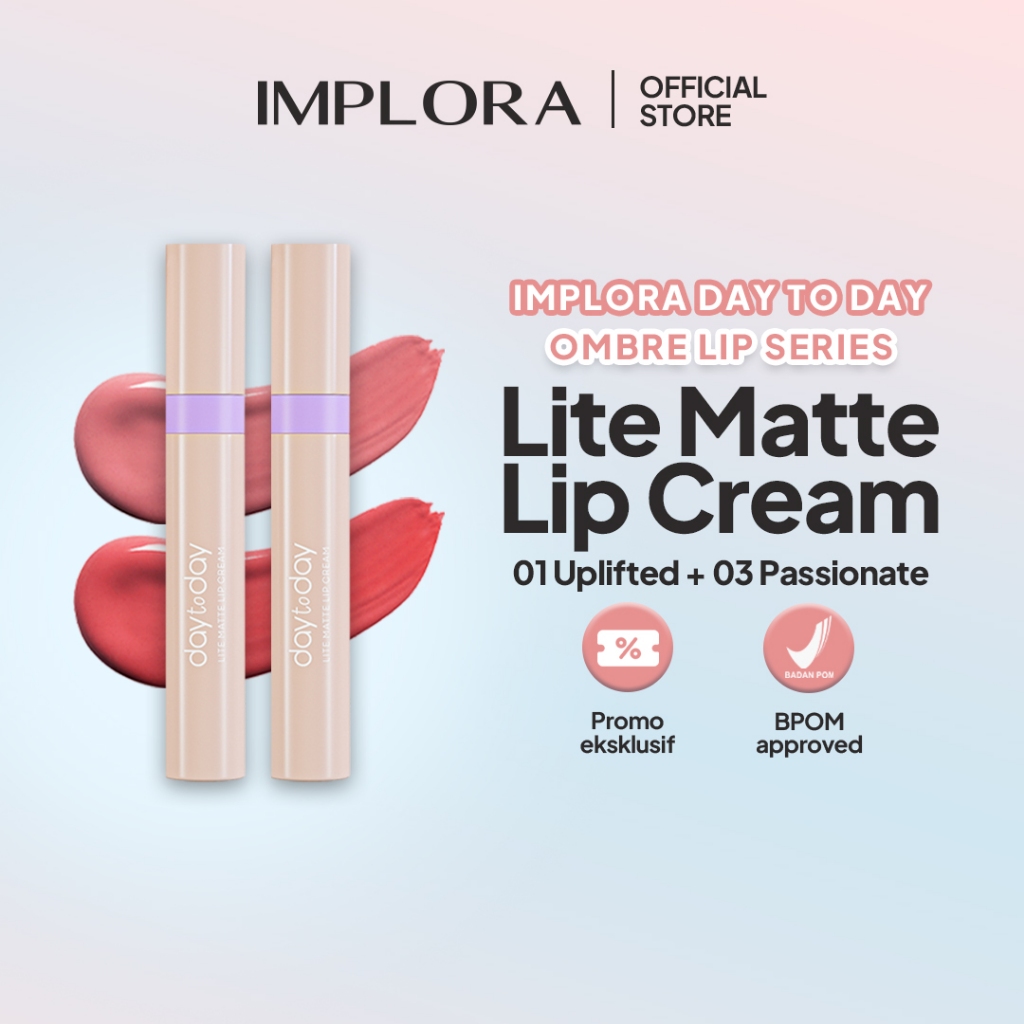 Jual Implora Day to Day Ombre Lip Series | Shopee Indonesia