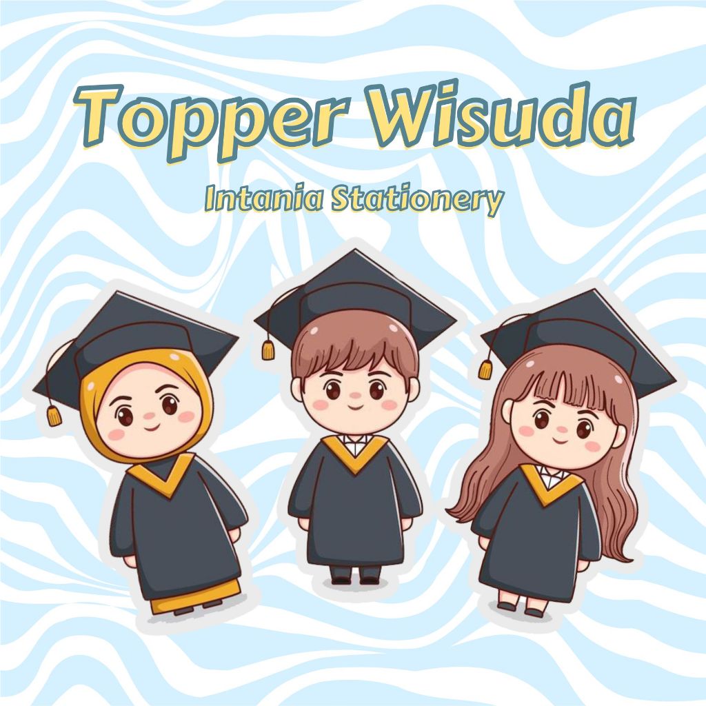 Jual Topper Wisuda, Topper Kue, Topper Buket Wisuda | Shopee Indonesia