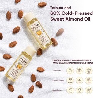 Jual Buttered Almond Dry Body Oil 60% Cold Pressed Sweet Almond Oil ...