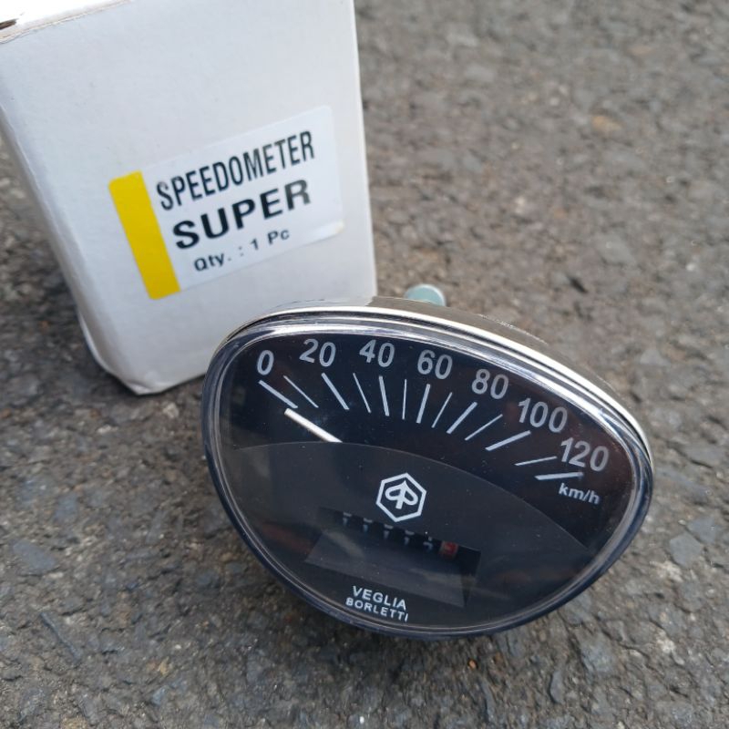 Jual spidometer speedometer vespa super tahun 70 78 sprint veloce ...