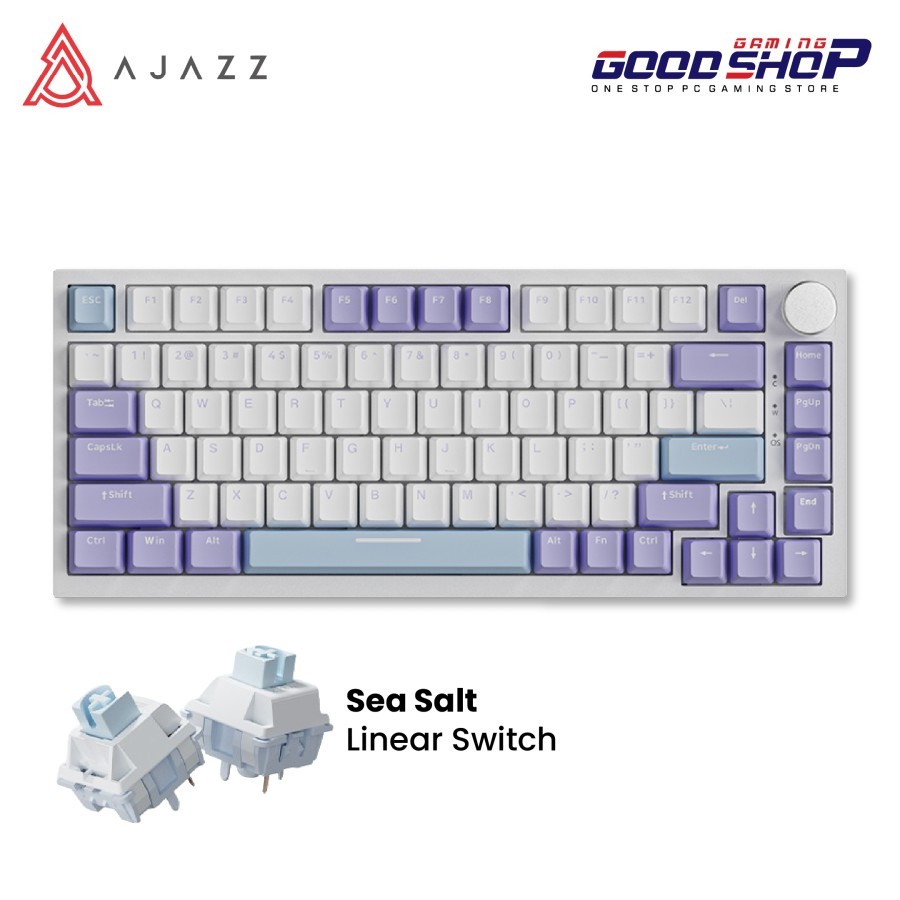 Jual Ajazz Ak820 GTS 75% Gasket Mounted - Mechanical Keyboard | Shopee Indonesia