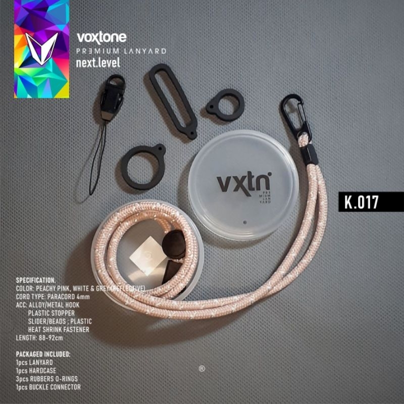 Jual Premium Lanyard - Kalung Pengait untuk HP, ID Card, Flash Disc, Camera - Voxtone Next Level ...