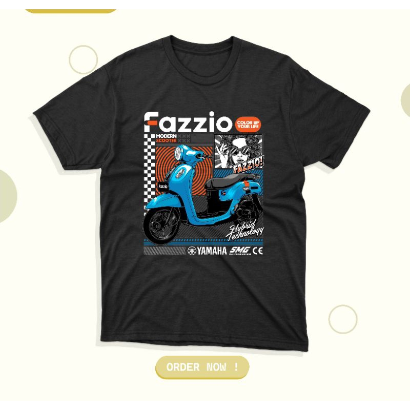 Jual KAOS SABLON CUSTOM - KAOS FAZZIO - BISA CUSTOM | Shopee Indonesia