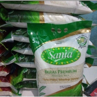 Jual Beras Premium Sania kemasan 1kg, 2.5kg, dan 5kg No repack || Beras ...