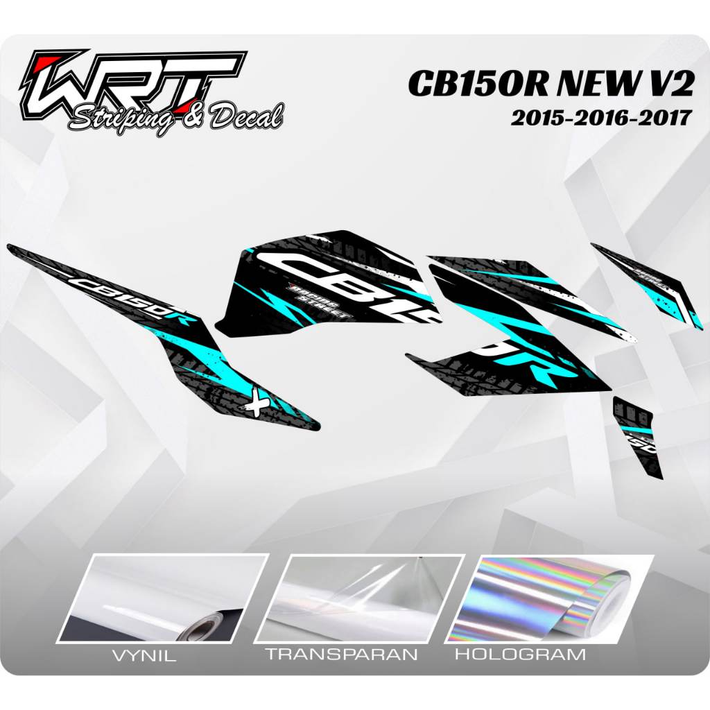 Jual Striping CB150R v2- Stiker Decal CB 150 R Streetfire Race Abstrak ...