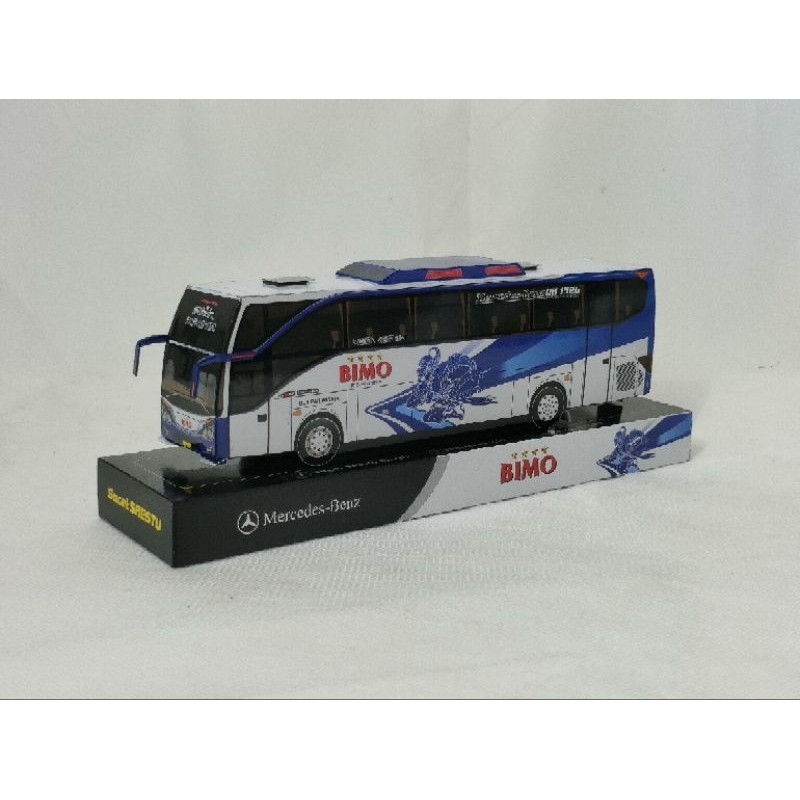 Jual MINIATUR BIS PAPERCRAFT BUS BIMO TRANSPORT YOGYAKARTA JOGJA ...