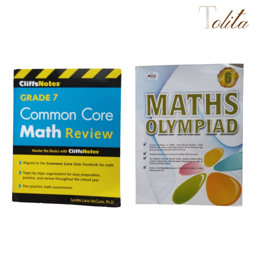 Jual buku mathematic math olympiad 6/ common core math review grade 7 ...
