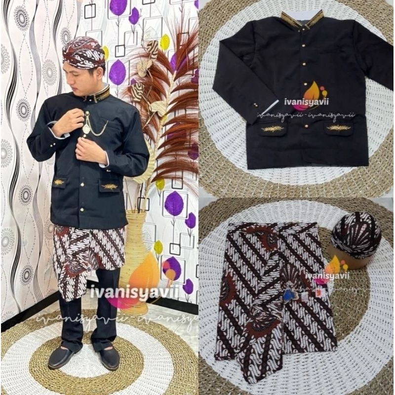 Jual (1set Cowok) Baju Adat Sunda - Tradisional / Baju Pagar Bagus ...