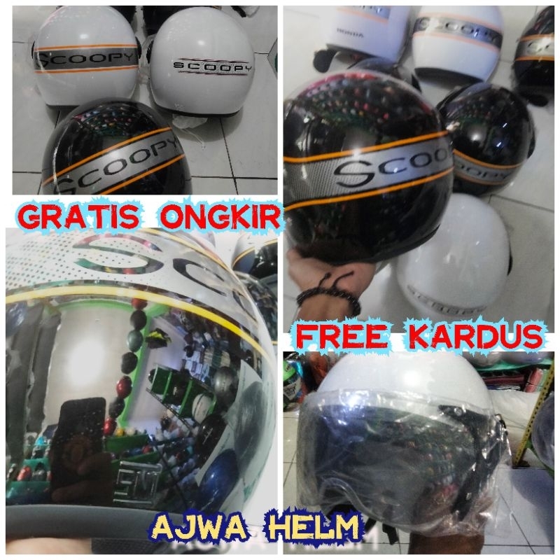 Jual HELM HONDA SCOOPY BARU (NEW) | Shopee Indonesia