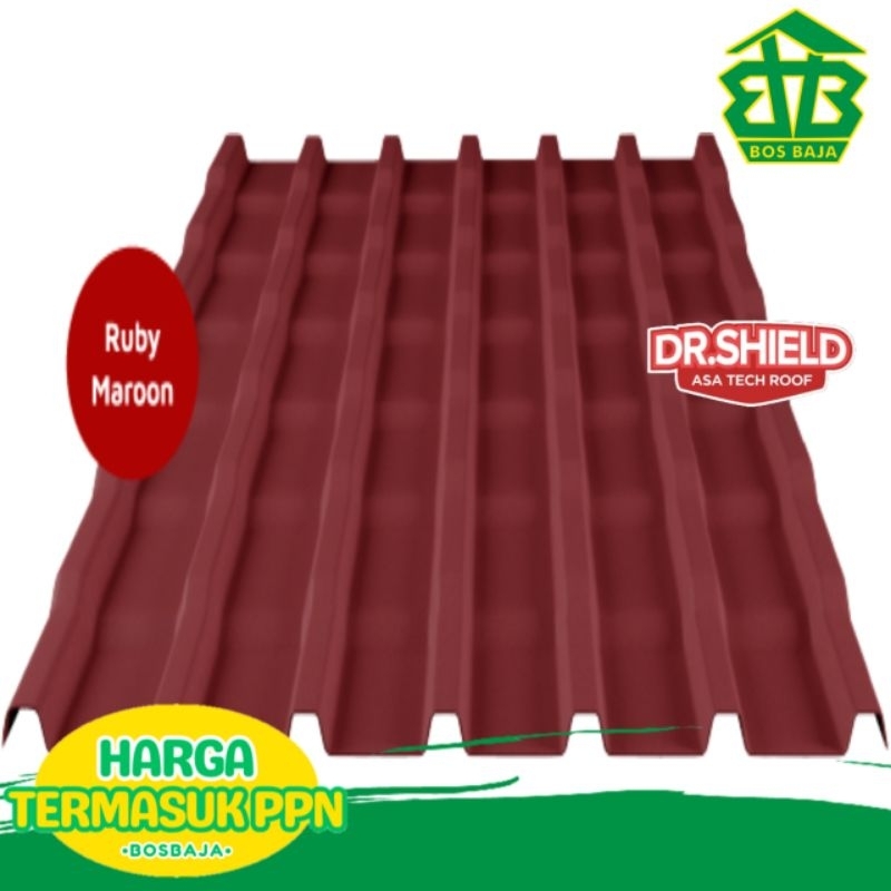 Jual Atap Genteng Upvc Dr.Shield Tile RF 960 | Shopee Indonesia