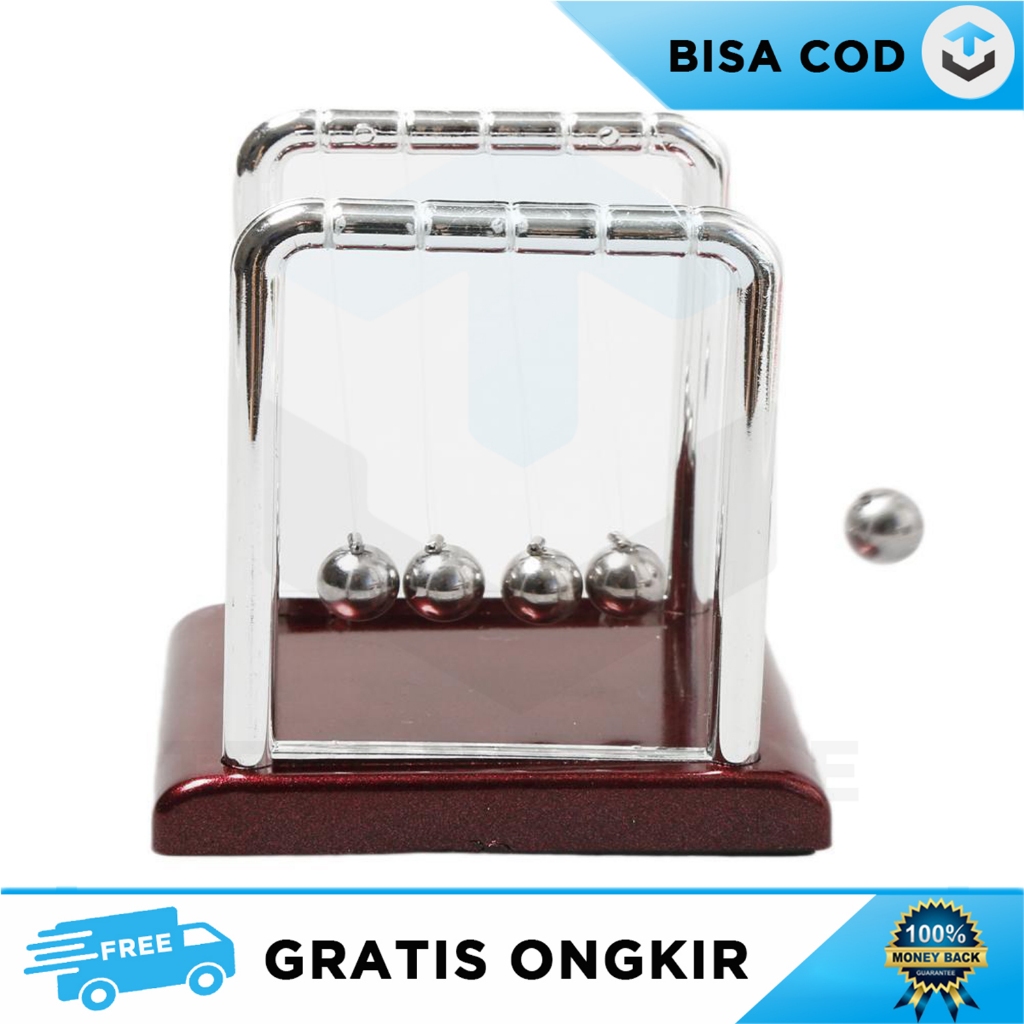 Jual HIASAN MEJA KANTOR RUANG TAMU AESTHETIC BALANCE BALL PENDULUM ...