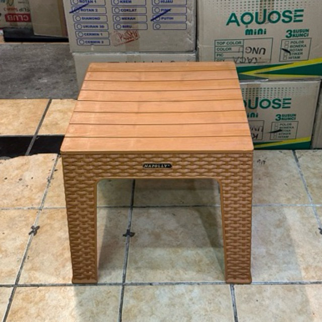 Jual meja rotan napolly | Shopee Indonesia