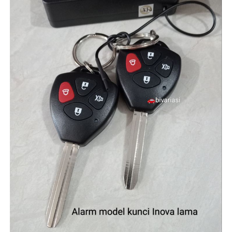 Jual Alarm remote mobil model kunci Inova lama / remote mobil universal ...