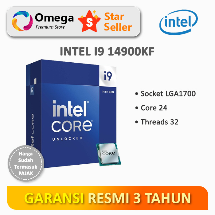 Jual Processor Intel Core i9 14900KF Box | Shopee Indonesia