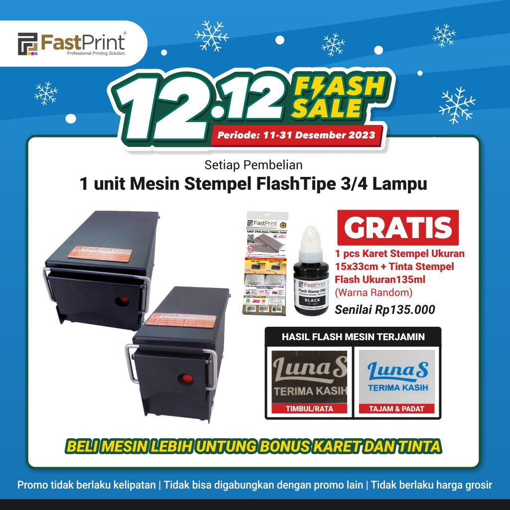 Jual Fast Print Mesin Stempel Flash Kilat Premium 4 Lampu Full Plat Besi | Shopee Indonesia