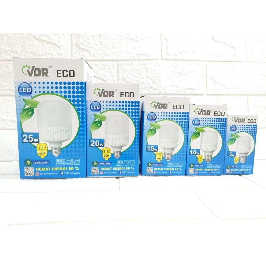 Jual LED MURAH VDR ECO, LAMPU BOHLAM TIKI | Shopee Indonesia
