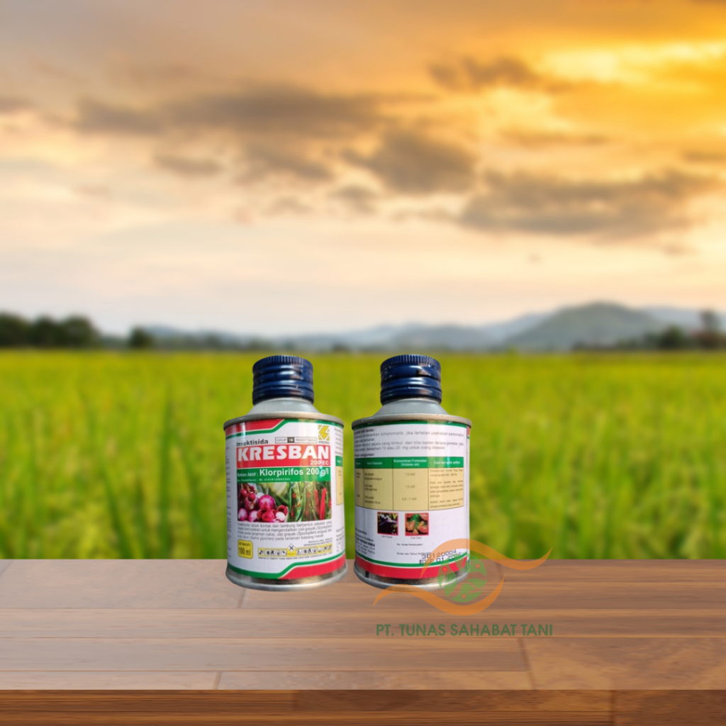 Jual INSEKTISIDA KRESBAN 200EC 100ML - Pengendali Hama Ulat Grayak dan ...