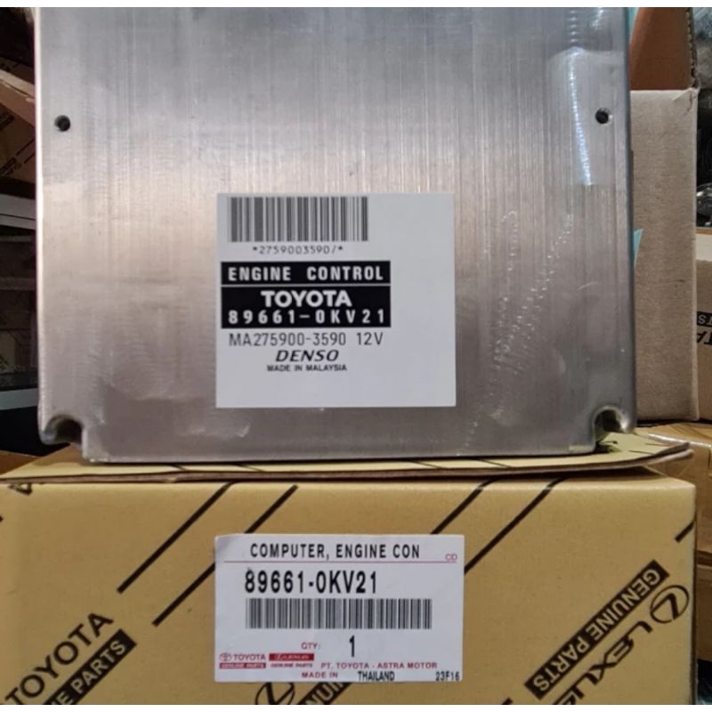 Jual Ecu Komputer Computer Toyota Innova Fortuner Hilux Diesel 2KD ...