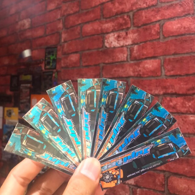 Jual Stiker Bus Tunggal Jaya Jupiter Hologram Cutting Lasser | Shopee ...