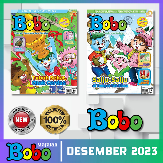 Jual Majalah Anak Bobo Terbaru Edisi Desember 2023 | Shopee Indonesia