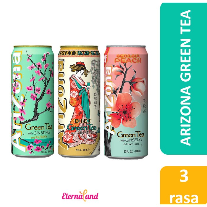 Jual Arizona Green Tea Drinks - minuman arizona impor usa | Shopee ...