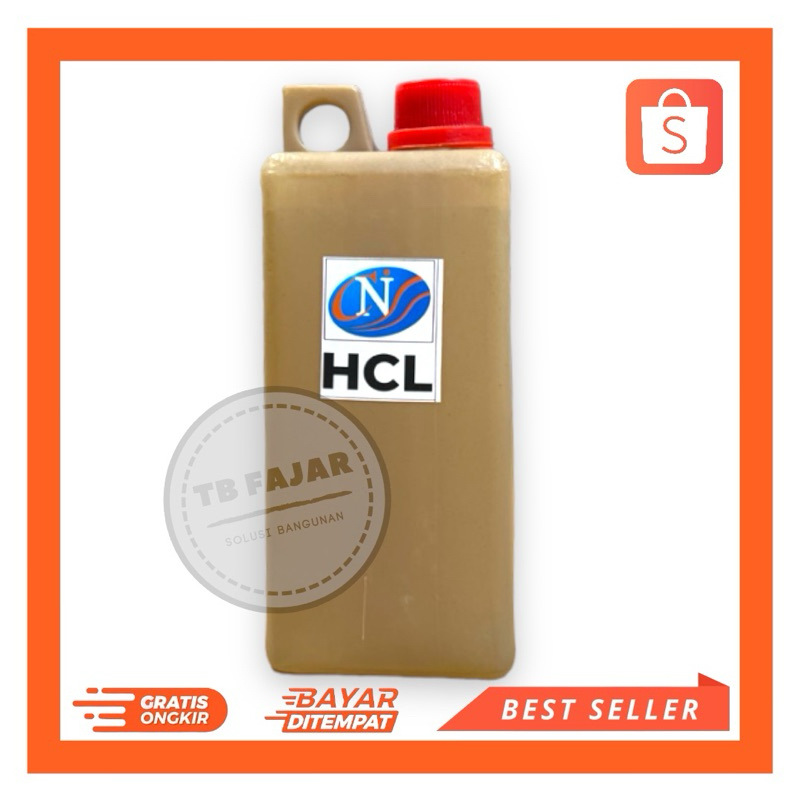 Jual HCL 1 Liter / Air Keras (HANYA GOSEND) | Shopee Indonesia