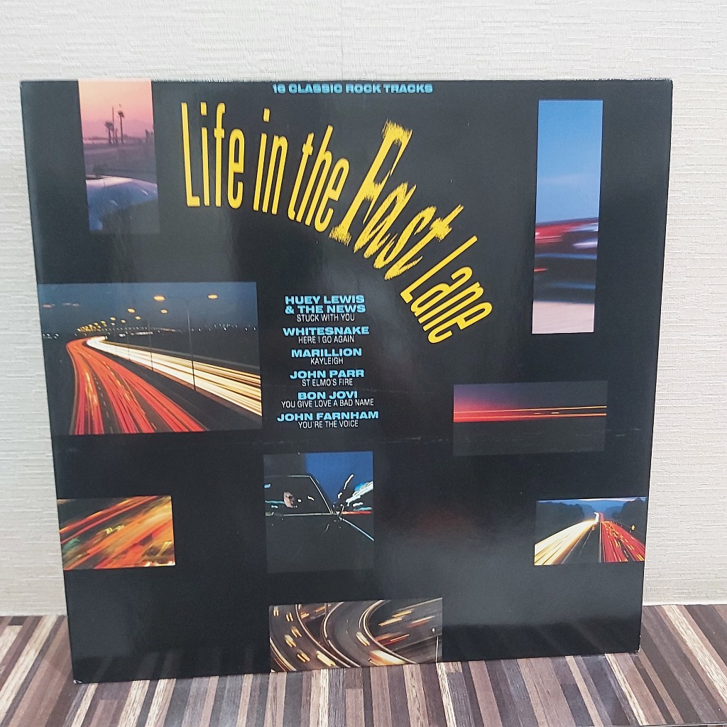 Jual Vinyl LP Various - Life In The Fast Lane (Van Halen, Bon Jovi ...