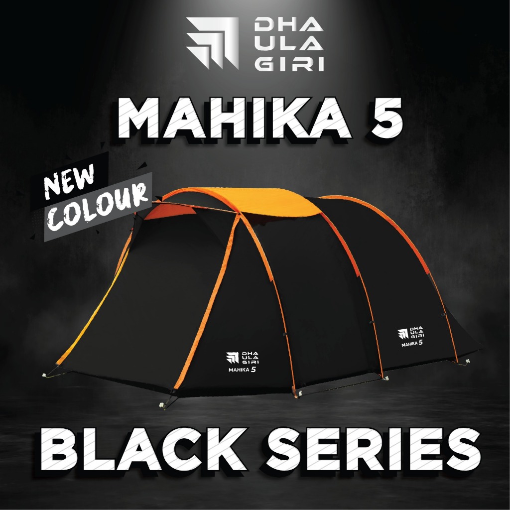 Jual TENDA CAMPING DHAULAGIRI MAHIKA 5 KAPASITAS 5-6 ORANG FAMILY TENT ...