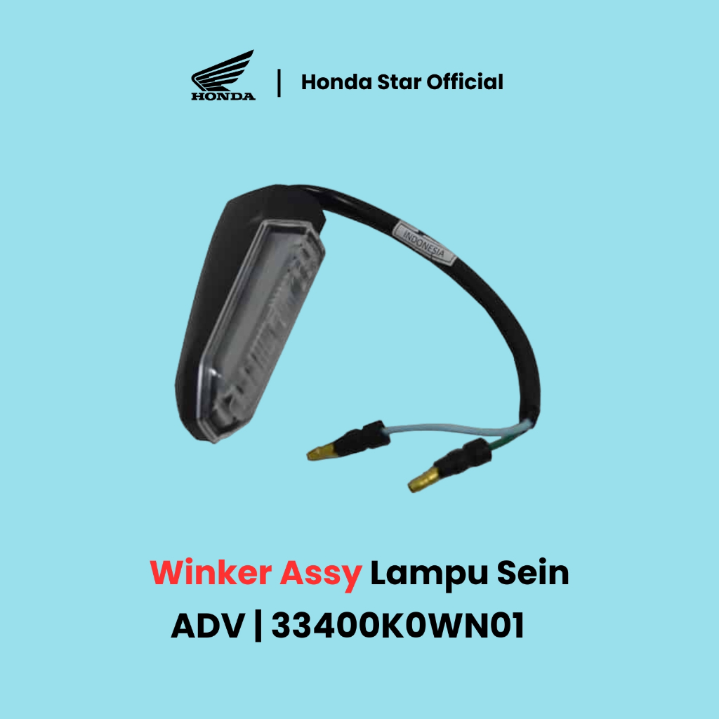 Jual ADV 150 / 160 - Honda ORI Winker Assy L R FR Lampu Sen Sein Tangan ...