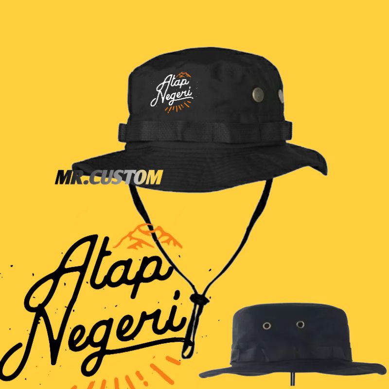 Jual Topi Gunung Outdoor Atap Negri Fiersa Besari - Topi Rimba ...