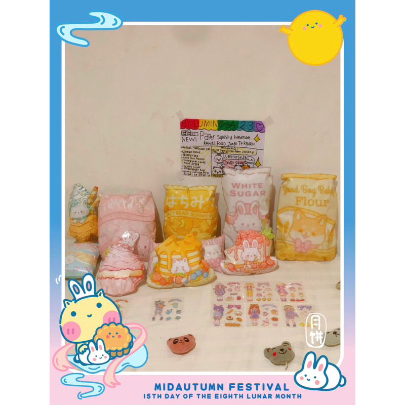 Jual Paper Squishy handmade kawaii food JUMBO TERBARU!!! | Shopee Indonesia