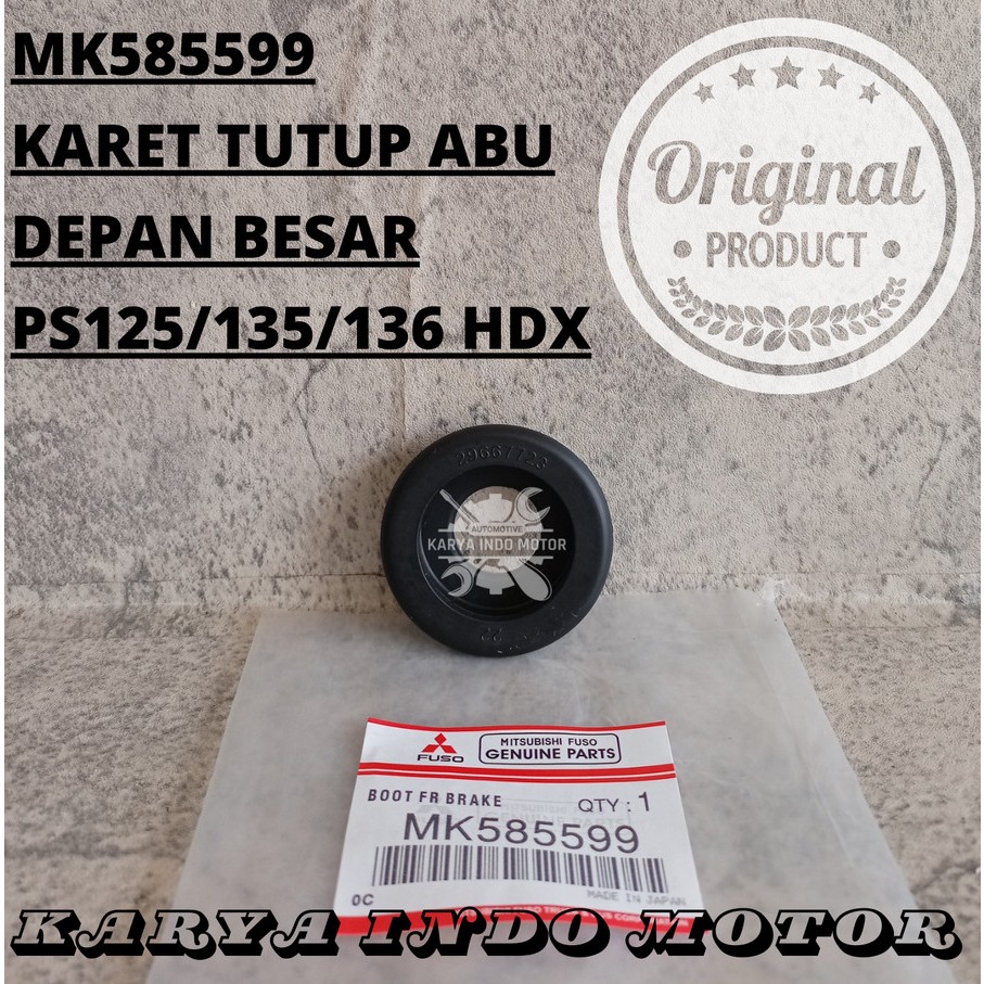 Jual Karet tutup abu depan Mitsubishi Canter PS125HDX , PS136 HDX ...