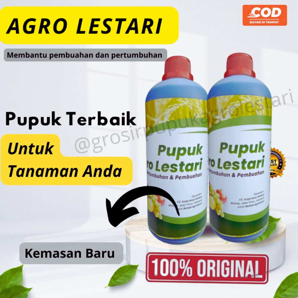 Jual Dua (2) Pupuk Agro Lestari Bisa Padi Sawit Cabai - Pupuk Organik Cair Penyubur dan Pelebat ...