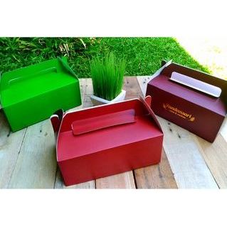 Jual Snackbox Untuk Isi 3 Toples Cookies 1/2 kg Ukuran : Panjang 24,5 x ...