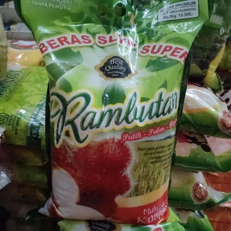 Jual Beras Rambutan Kemasan 5kg | Shopee Indonesia