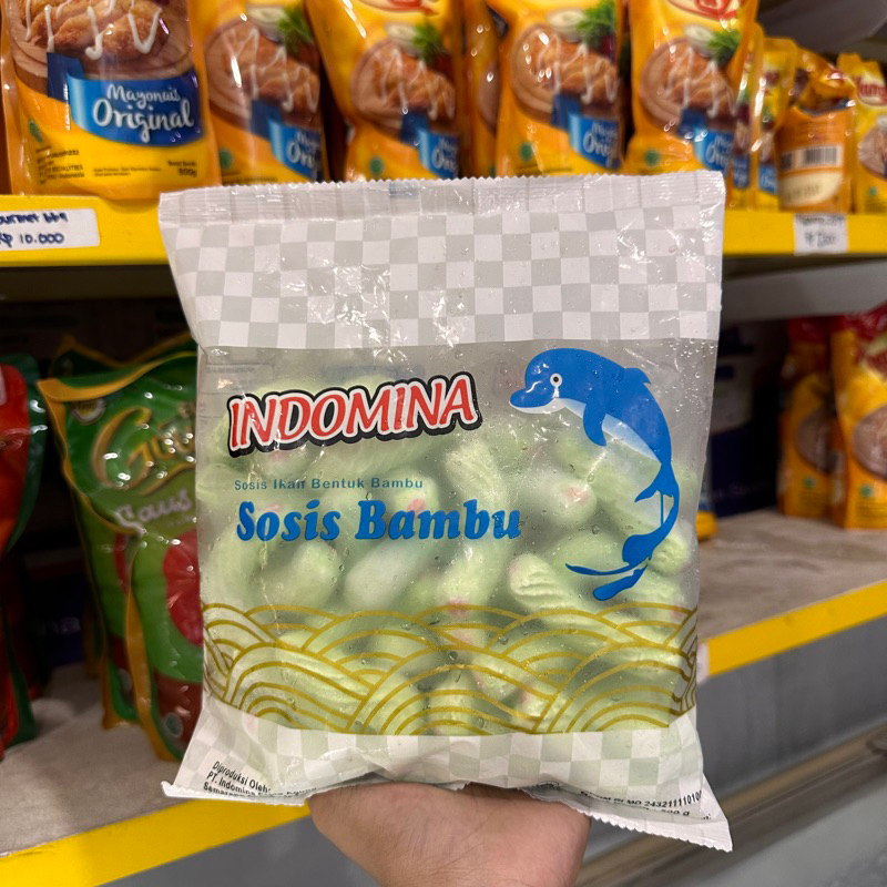 Jual INDOMINA sosis bambu 500 gr | Shopee Indonesia