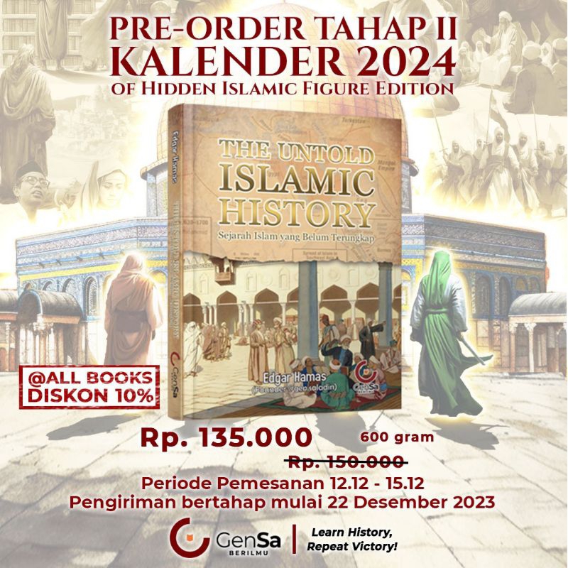 Jual The untold Islamic history buku Edgar Hamas sejarah Islam tokoh ...