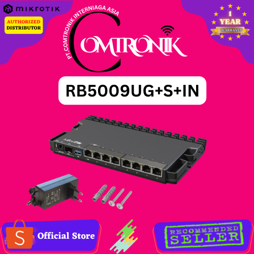 Jual MikroTik RB5009UG+S+IN| Router RB5009UG+S+IN|RB5009 UG S IN ...