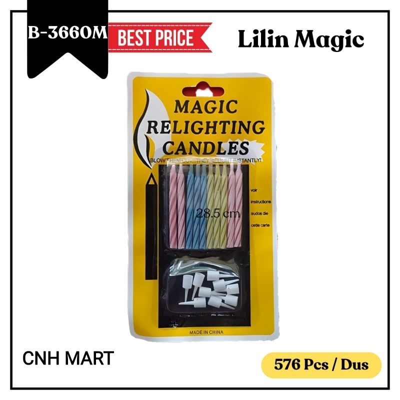 Jual lilin magic //lilin ultah / magic candle | Shopee Indonesia