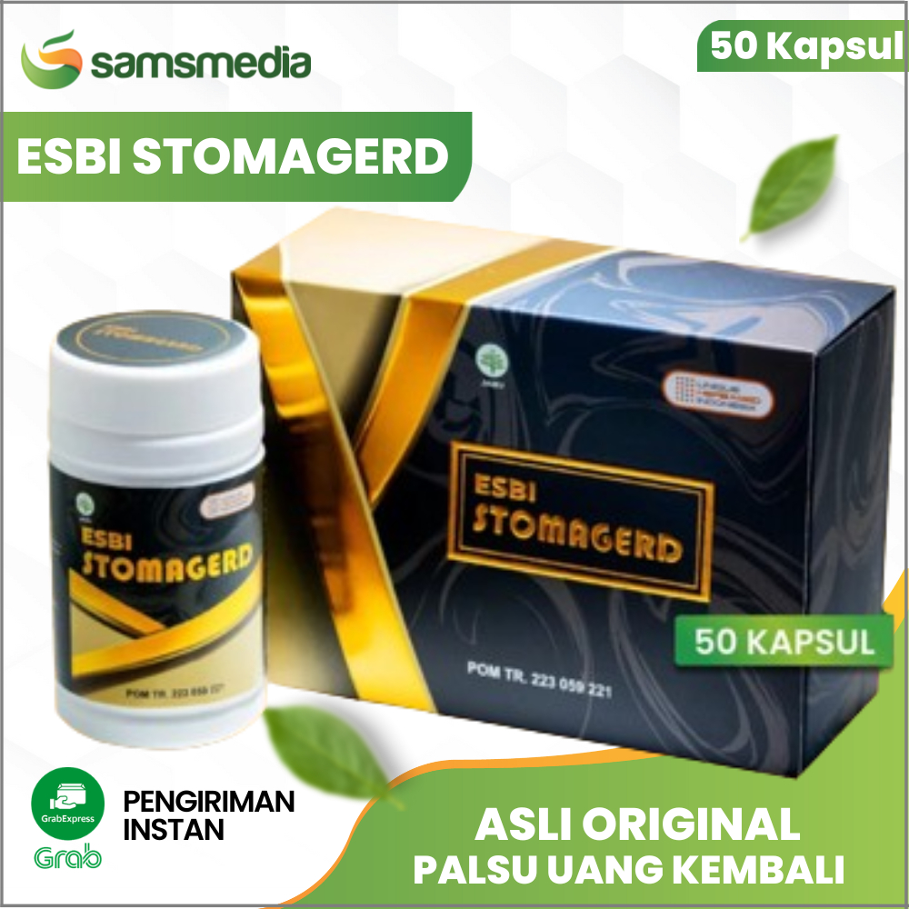 Jual ESBI STOMAGERD Herbamed Obat Herbal Atasi Masalah Maag GERD Dan ...