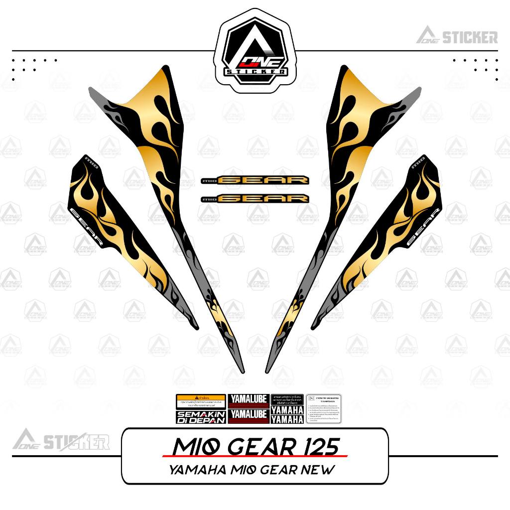 Jual STRIPING MIO GEAR / MTF 4 / STICKER GEAR 125 / SETIKER YAMAHA GEAR ...