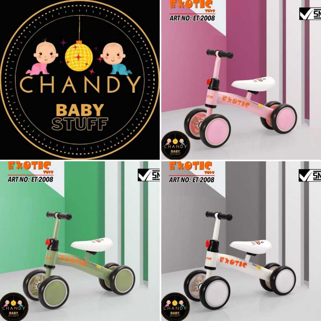 Jual SEPEDA ANAK RODA TIGA EXOTIC ET 2008 &MAINAN ANAK BALANCE BIKE DAN ...