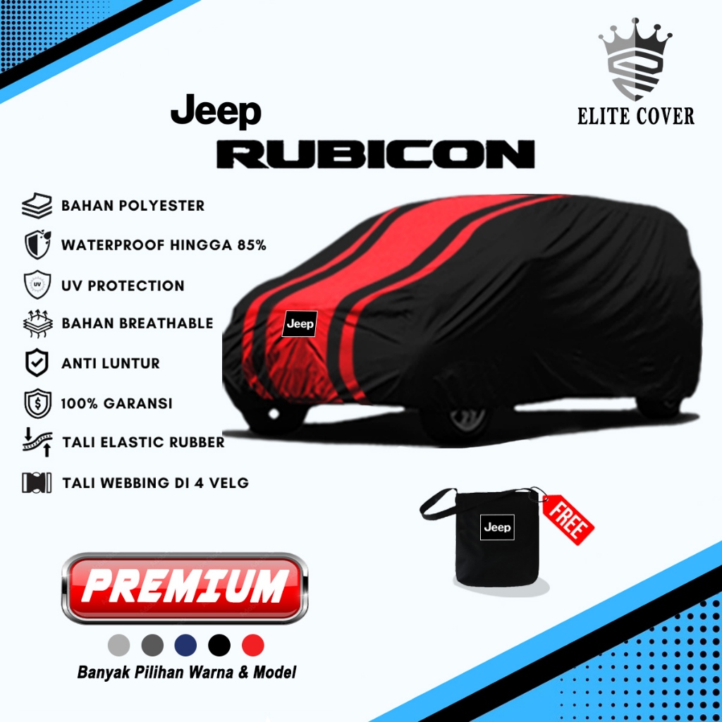 Jual Cover Mobil Jeep Rubicon - Elite Cover | Shopee Indonesia