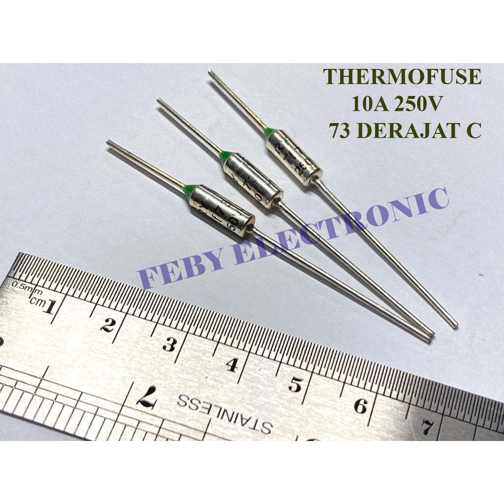Jual FUSE THERMAL THERMOFUSE TERMOFUSE 10A 250V 73°C | Shopee Indonesia