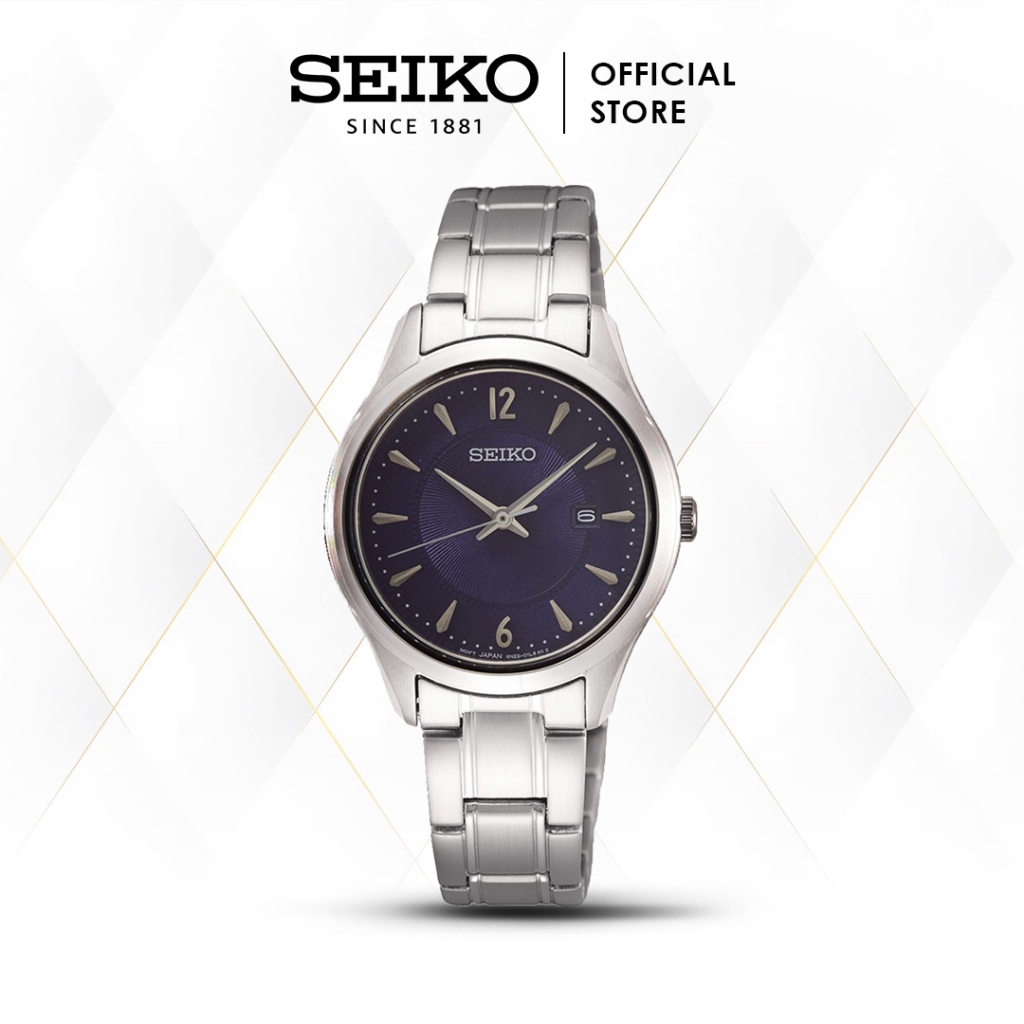 Jual Jam Tangan Pria Seiko SUR419P1 SUR419 Quartz Sapphire Stainless ...