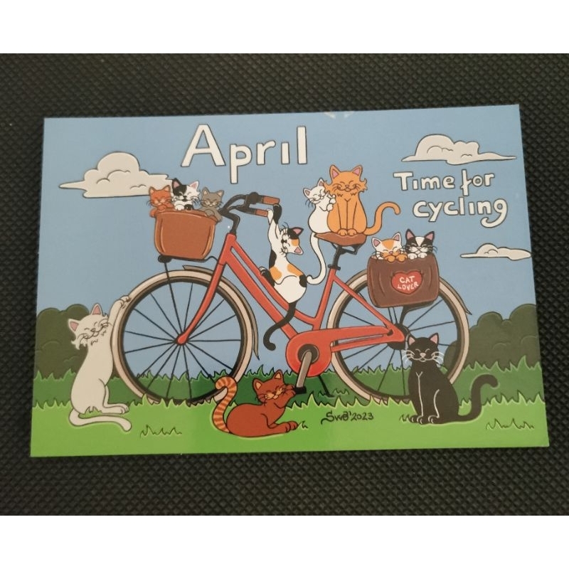 Jual kartu pos kucing titina/titina cat postcard | Shopee Indonesia