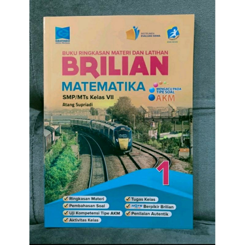 Jual BRILIAN MATEMATIKA kelas 7 SMP Akm Grafindo | Shopee Indonesia